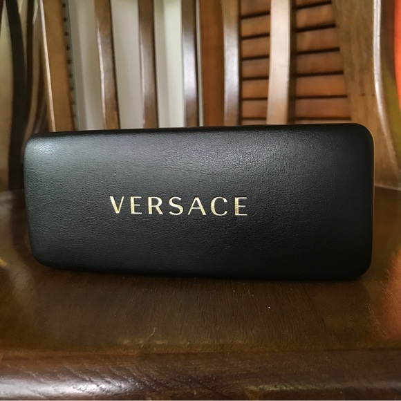 Versace | Accessories | Versace Eyeglass Case With Sealed Medusa Logo ...